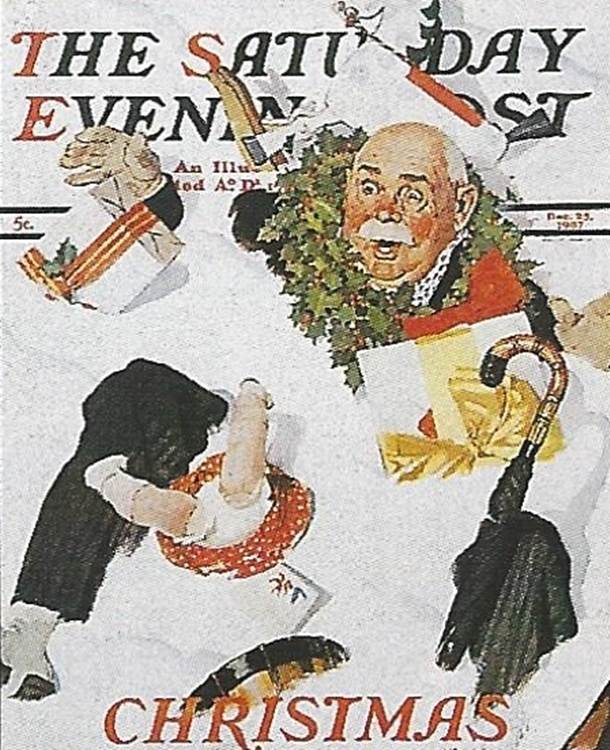 Solve 19371225{Norman Rockwell} jigsaw puzzle online with 99 pieces