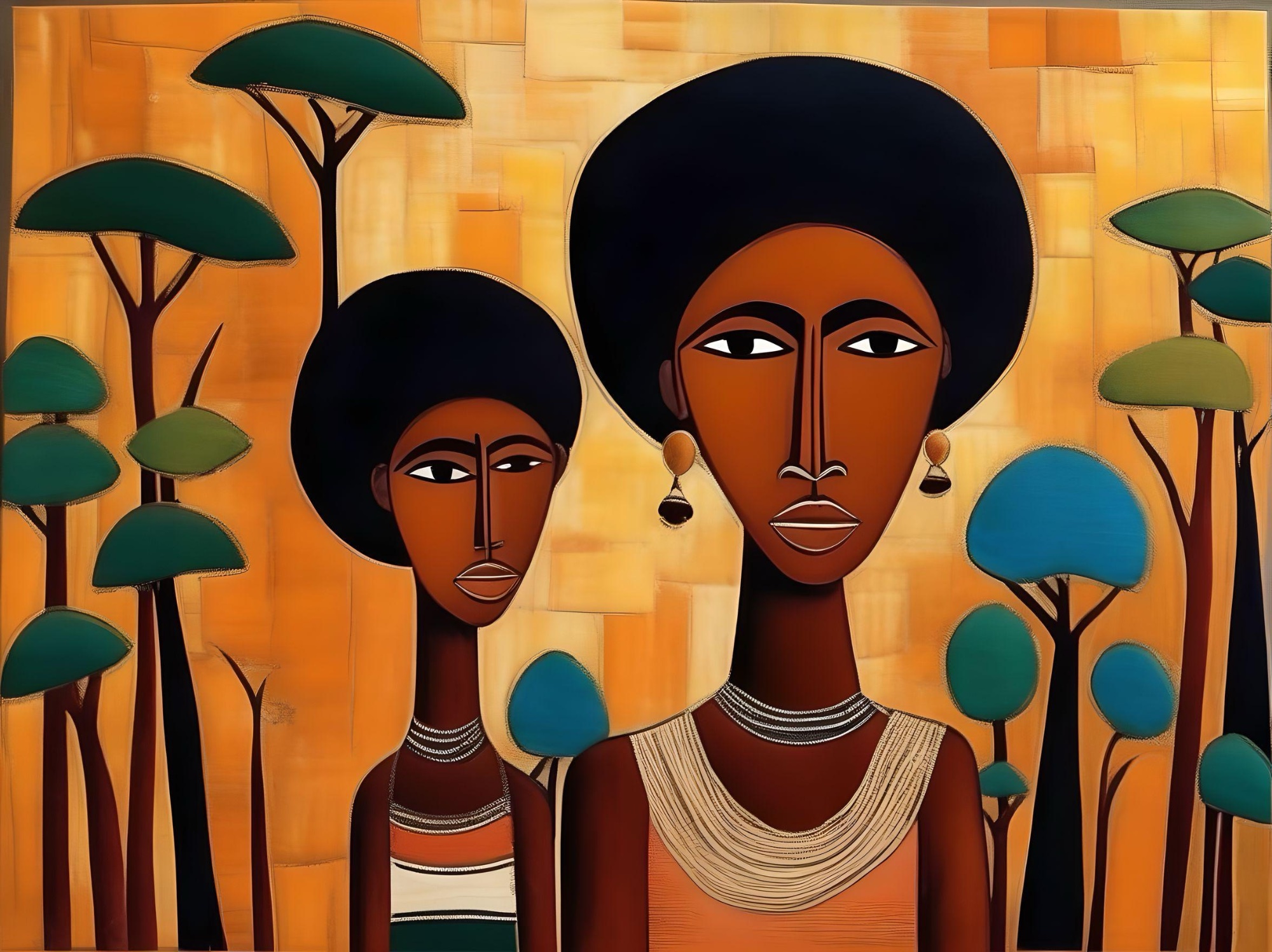 Solve Modigliani in Madagascar jigsaw puzzle online with 221 pieces