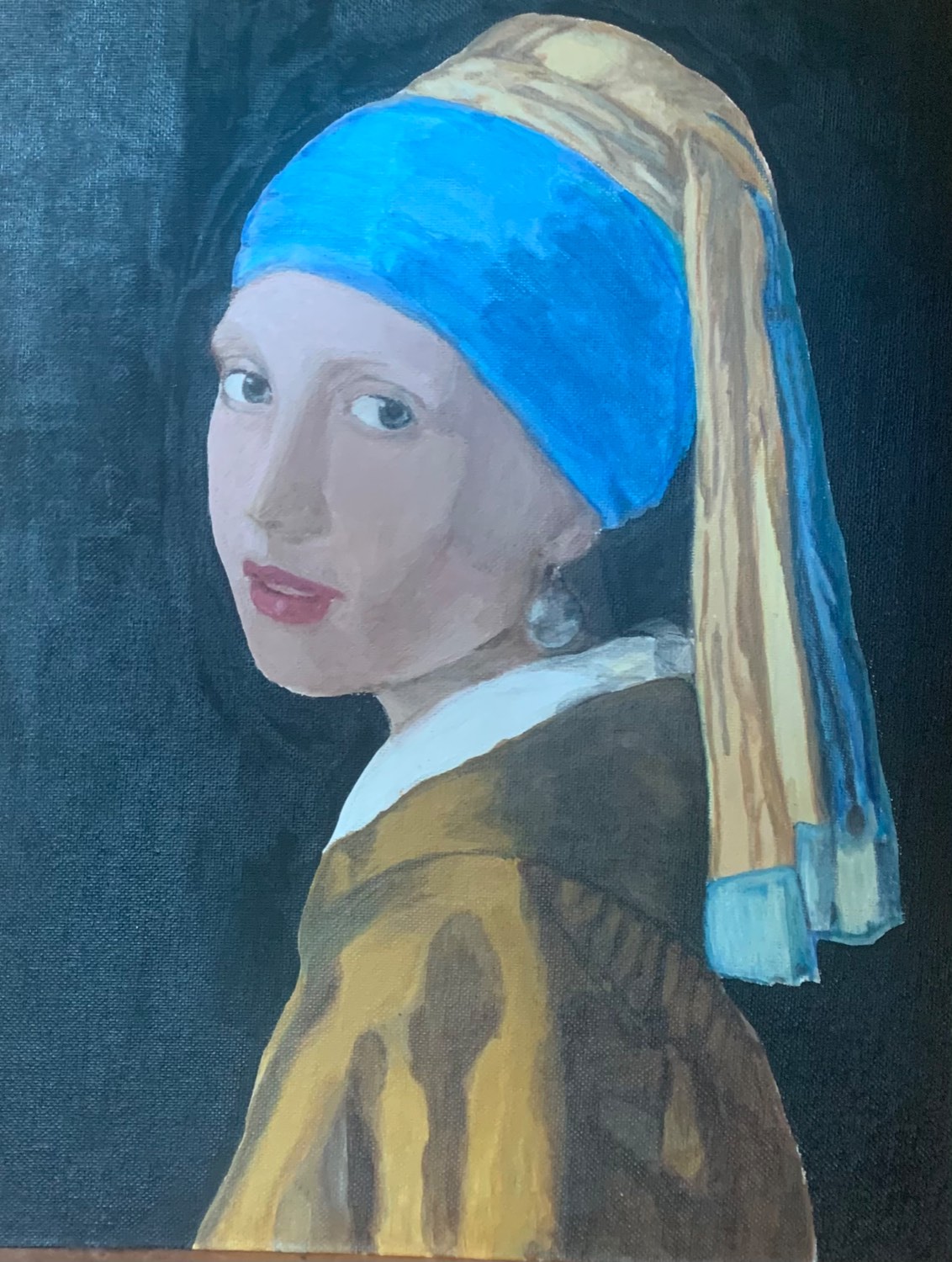 Jigsaw Puzzle | Girl with a pearl earring - my version | 108 pieces ...