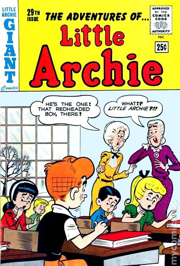 Solve Little Archie: Uh-Oh. Someone's In Trouble jigsaw puzzle online ...