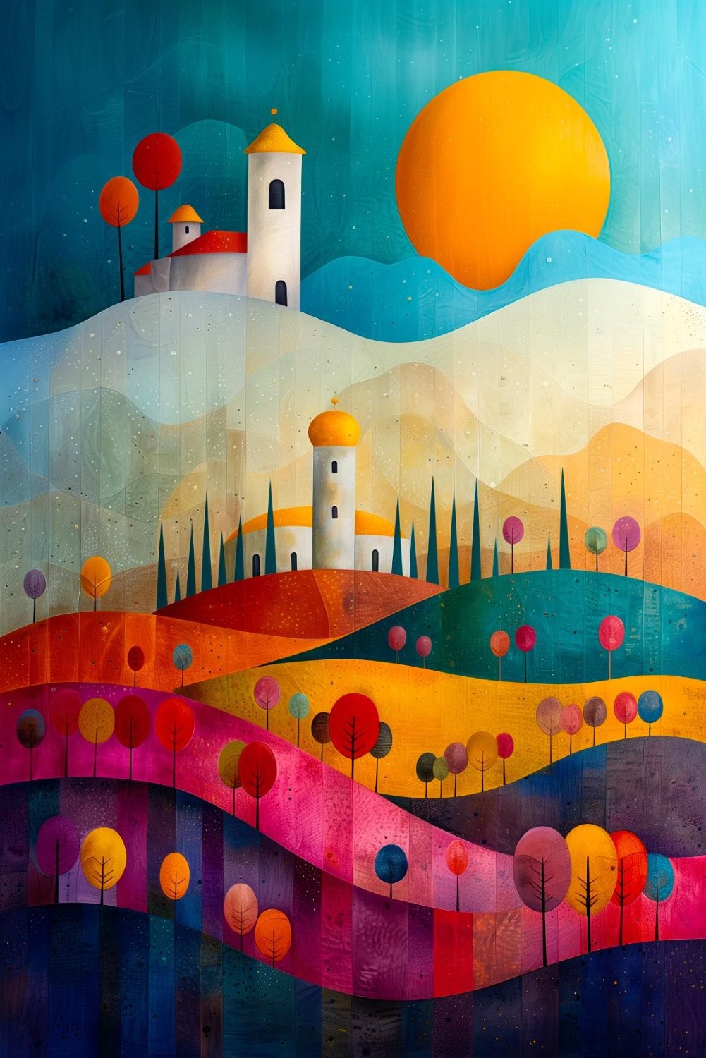 Jigsaw Puzzle | 96 pieces | Art Landscape | Jigidi