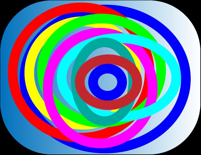 Solve Circles 2 jigsaw puzzle online with 63 pieces