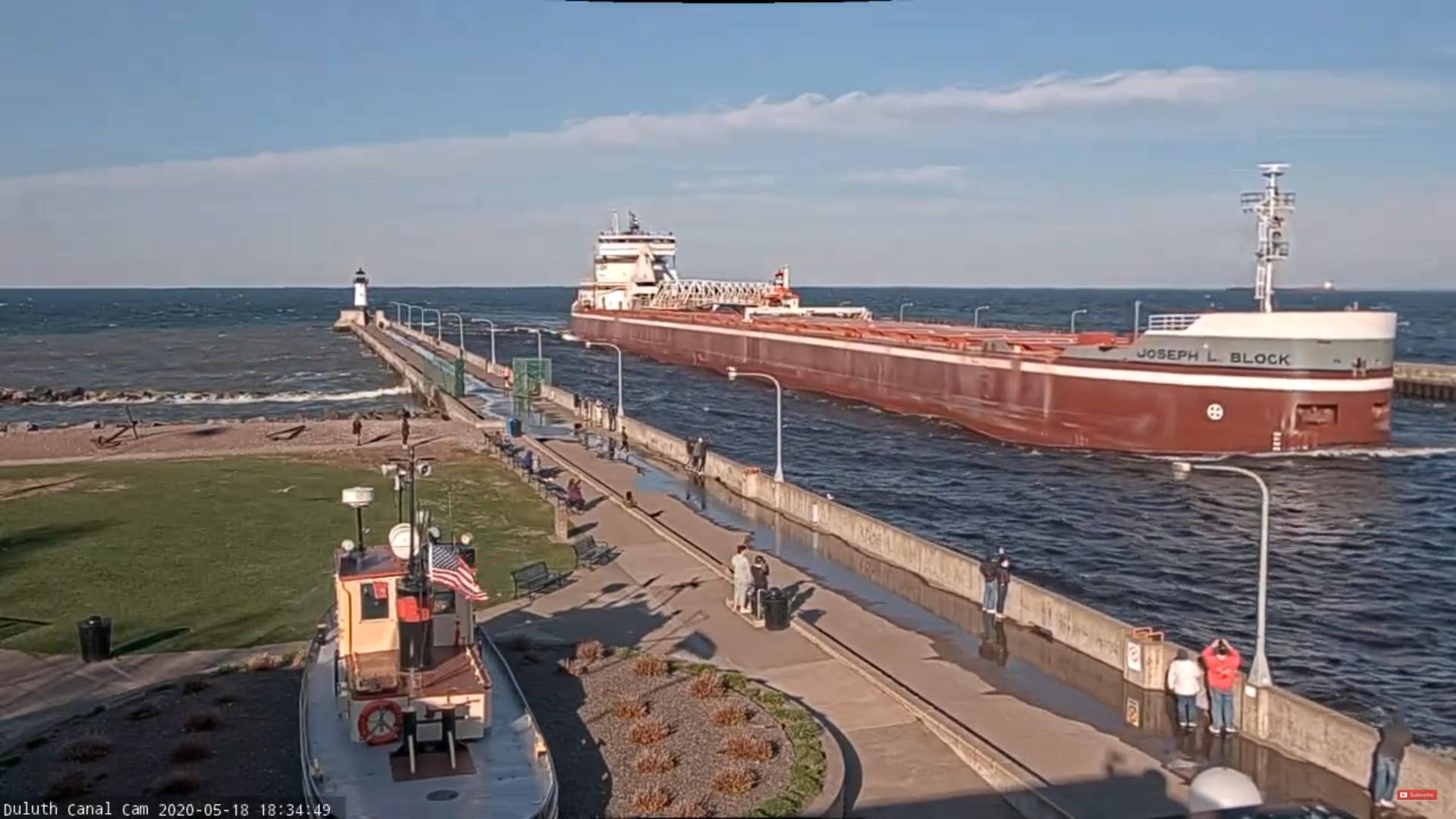 Solve Joseph L Block - Great Lakes Freighter - Duluth, MN (2020-05-18 ...