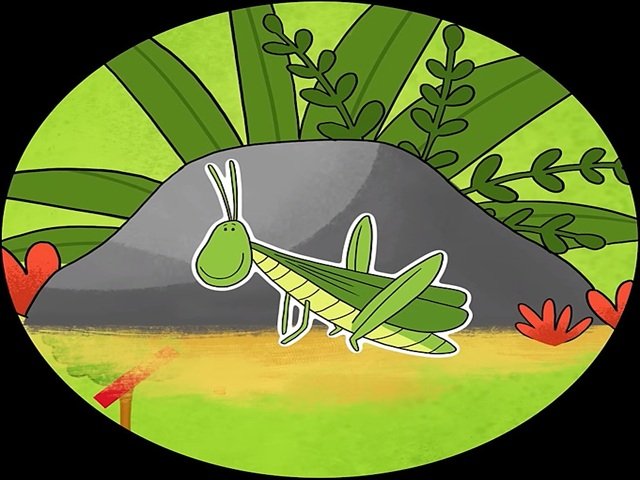 Solve grasshopper jigsaw puzzle online with 12 pieces