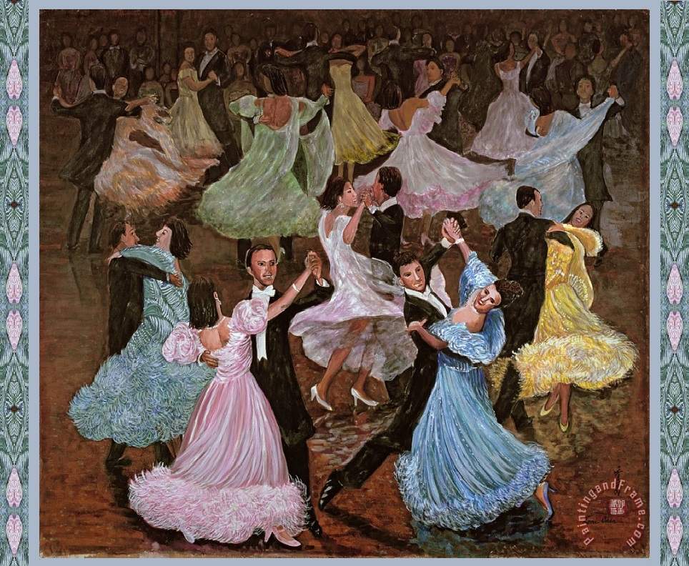 Solve Ballroom Dancing jigsaw puzzle online with 120 pieces