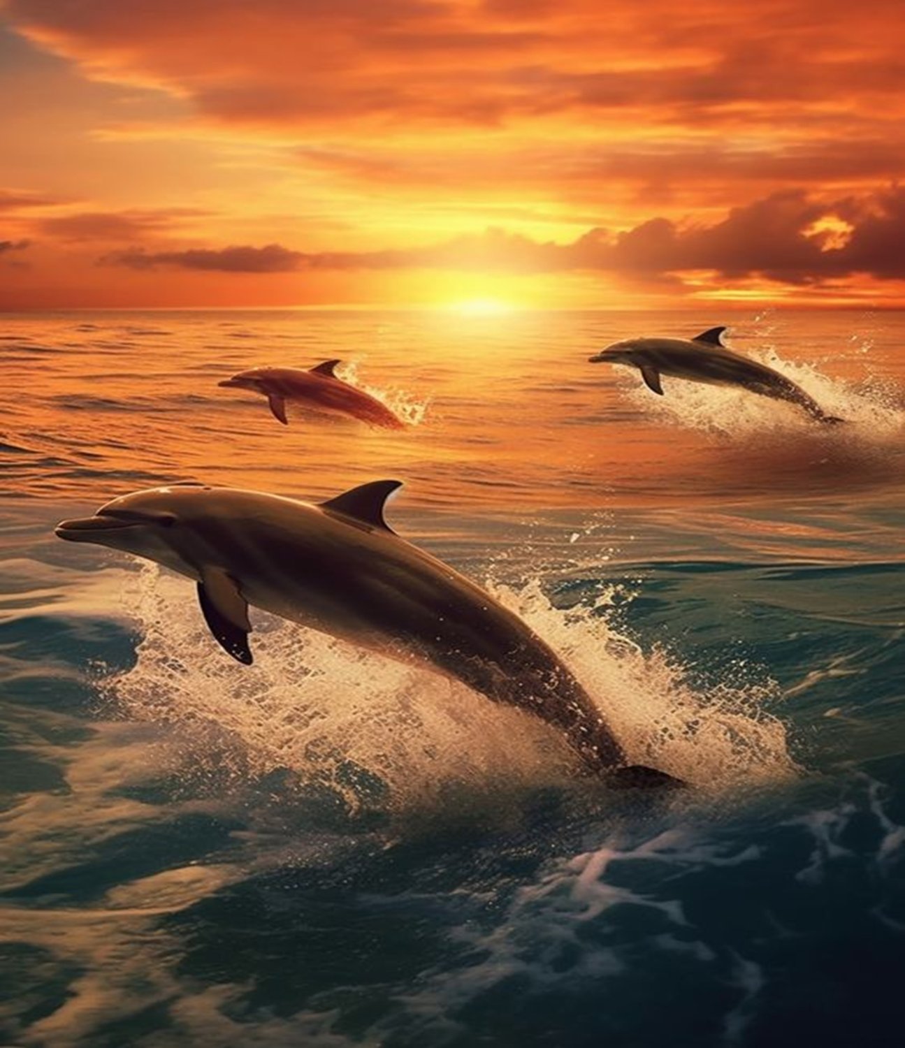 Solve dolphin jigsaw puzzle online with 598 pieces