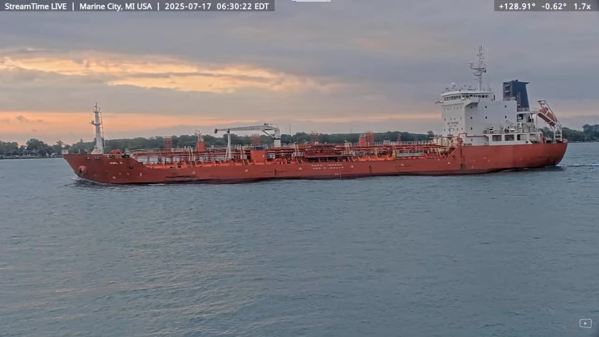 Solve OWL 5 - Ocean-Going Tanker - Marine City, MI (2025-07-17) jigsaw ...