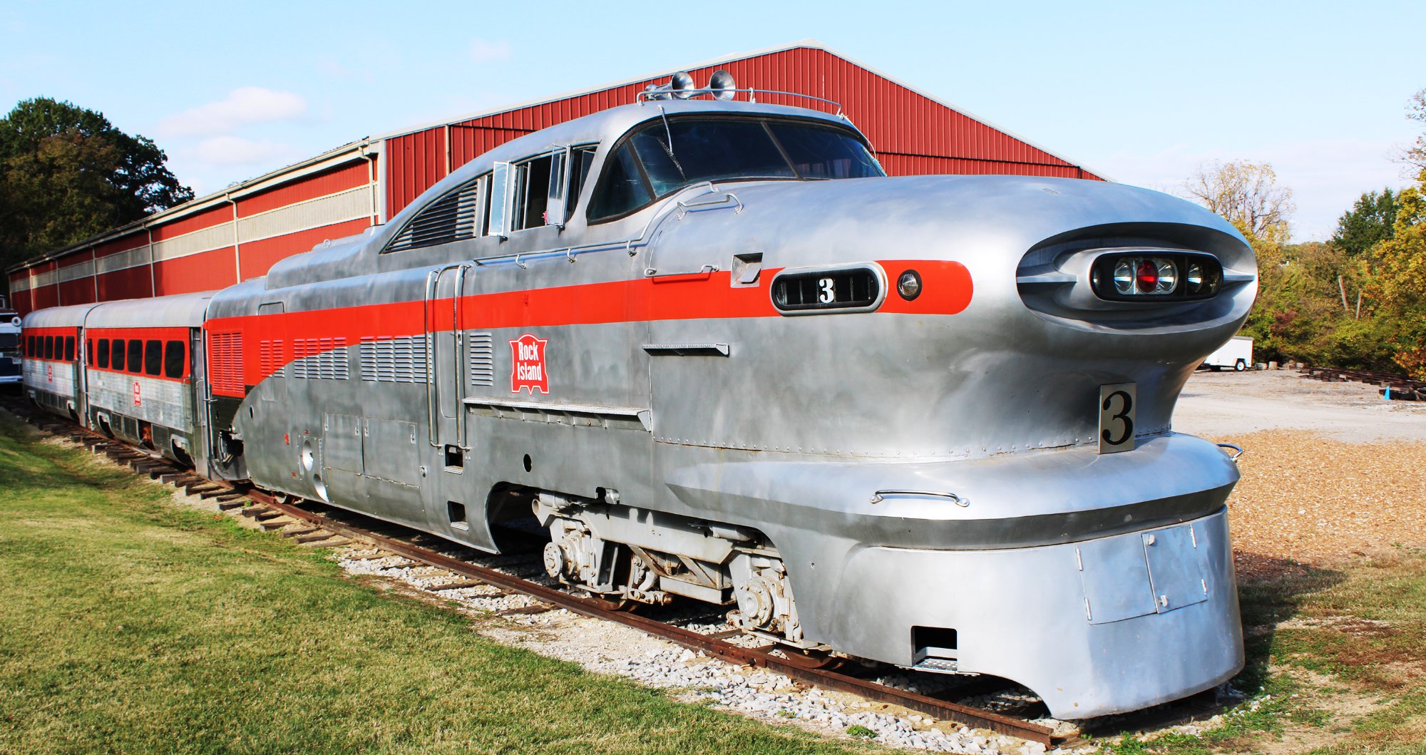 Solve GM Aerotrain #3 1955 National Museum of Transportation jigsaw ...