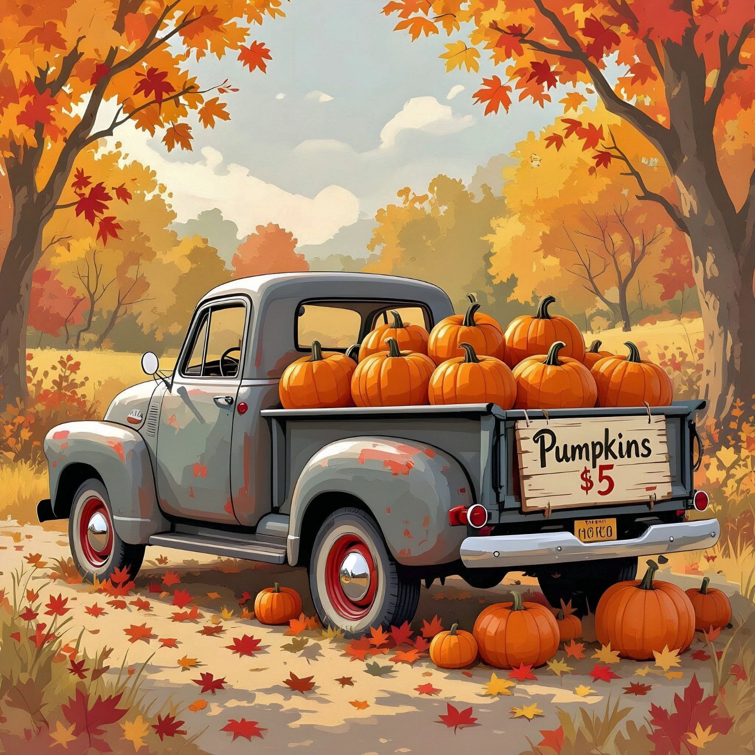 Solve Pumpkins for Sale, resizable 12 to 500 pieces jigsaw puzzle ...