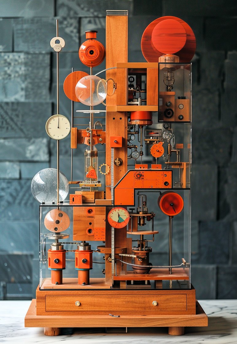 Solve Rube Goldberg Machine jigsaw puzzle online with 12 pieces