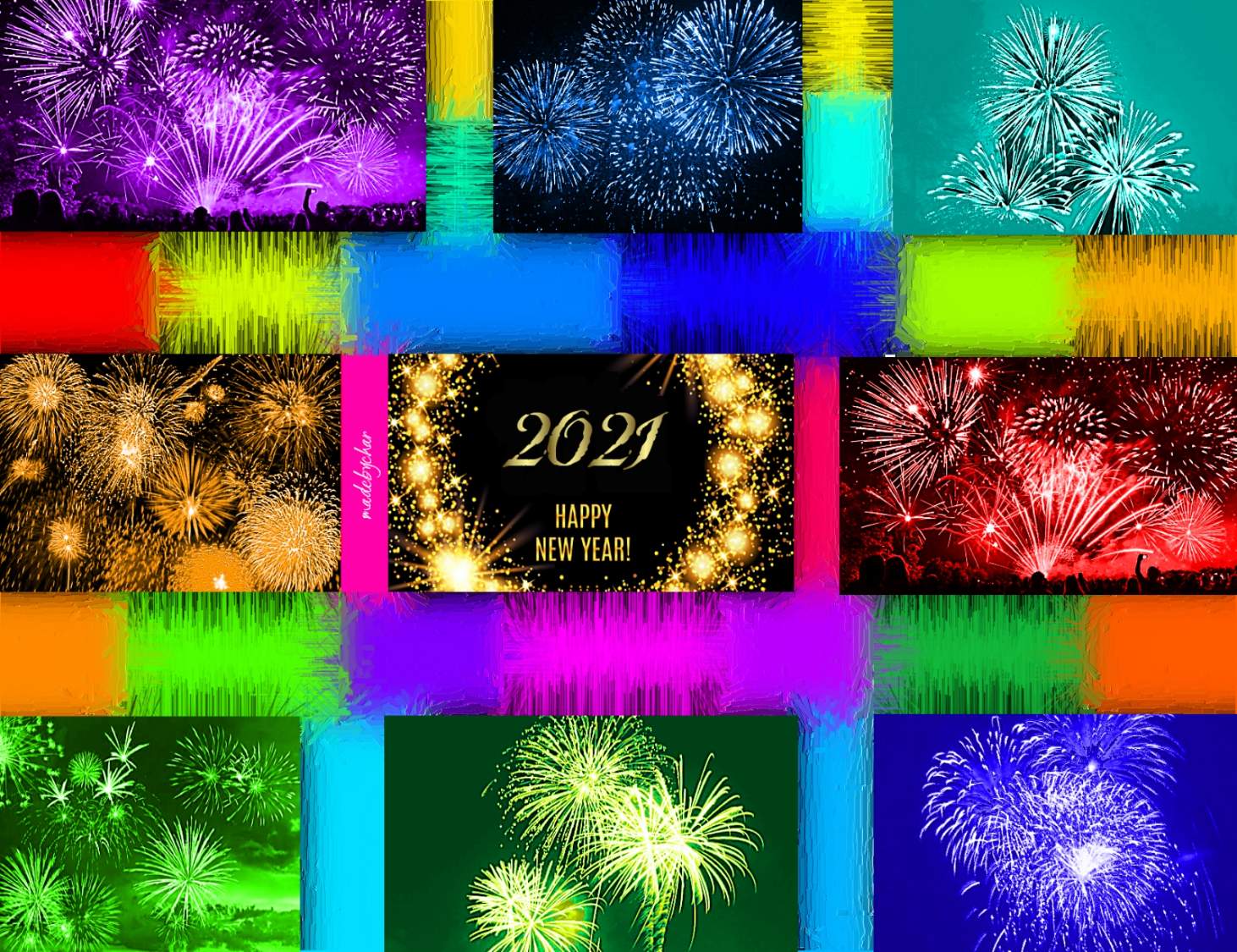 Solve Happy New Year! jigsaw puzzle online with 99 pieces