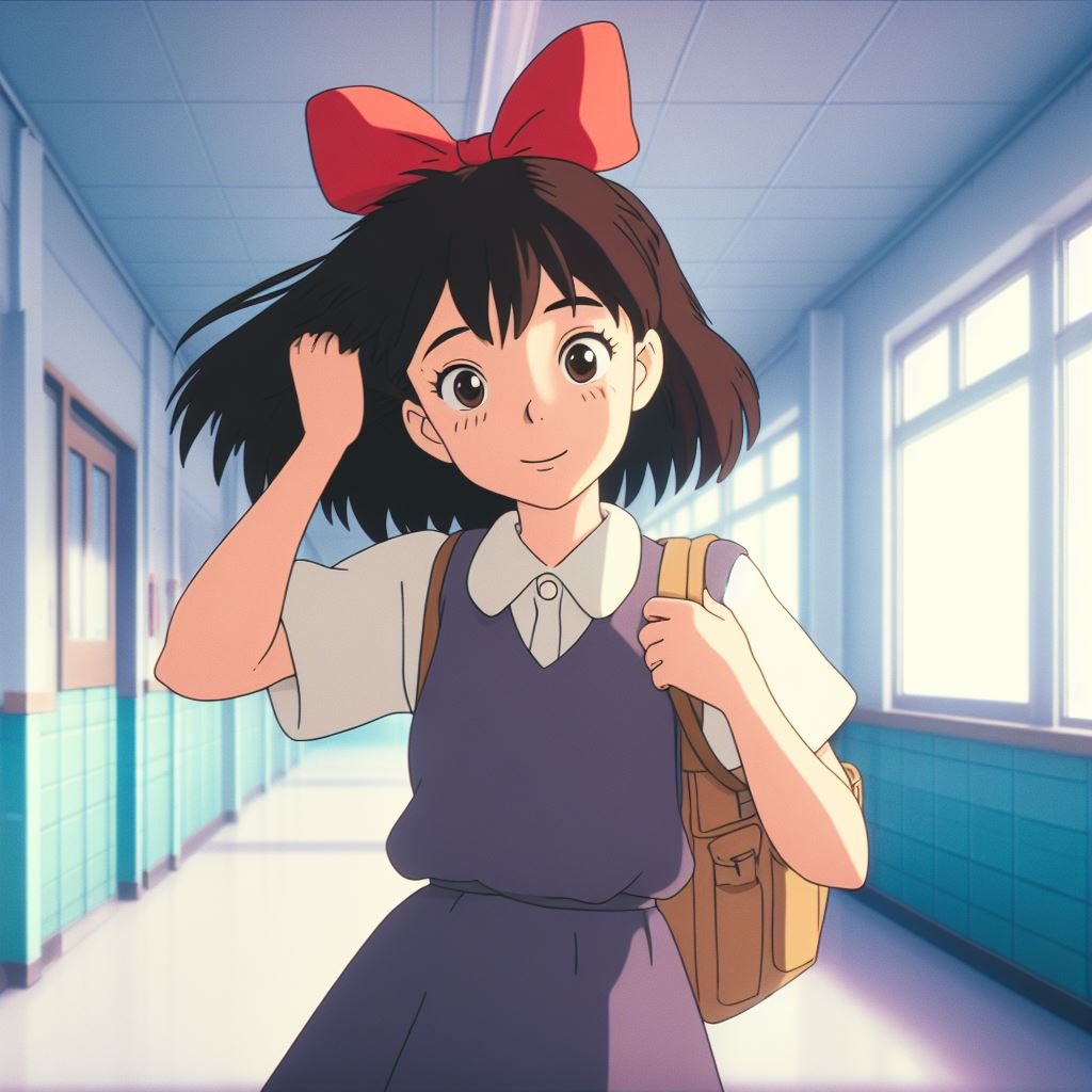 Solve Kiki jigsaw puzzle online with 144 pieces