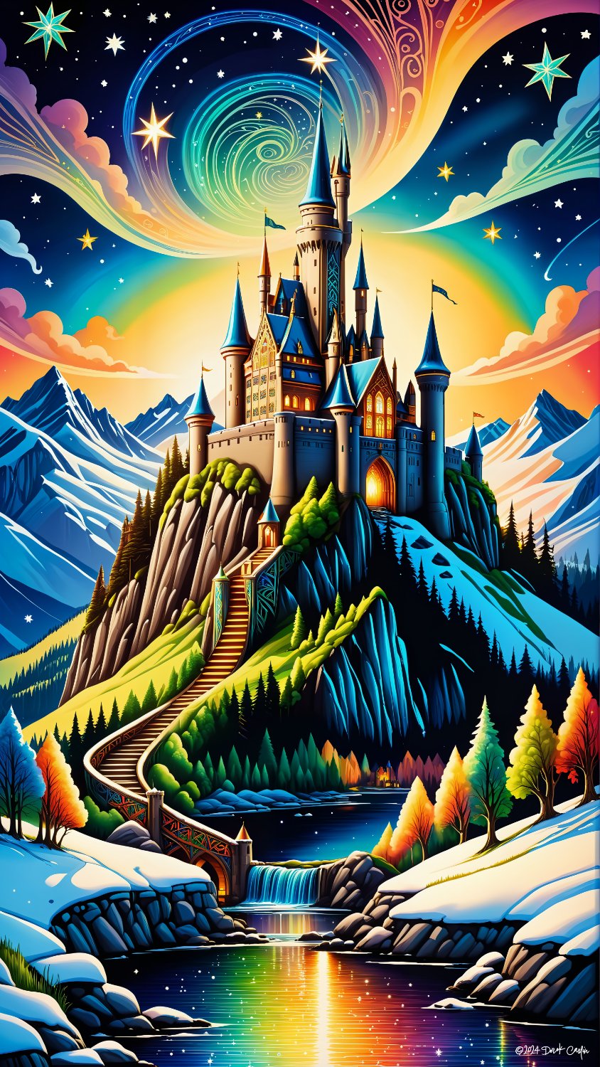 Jigsaw Puzzle | 350 pieces | The Rainbow Castle | Jigidi