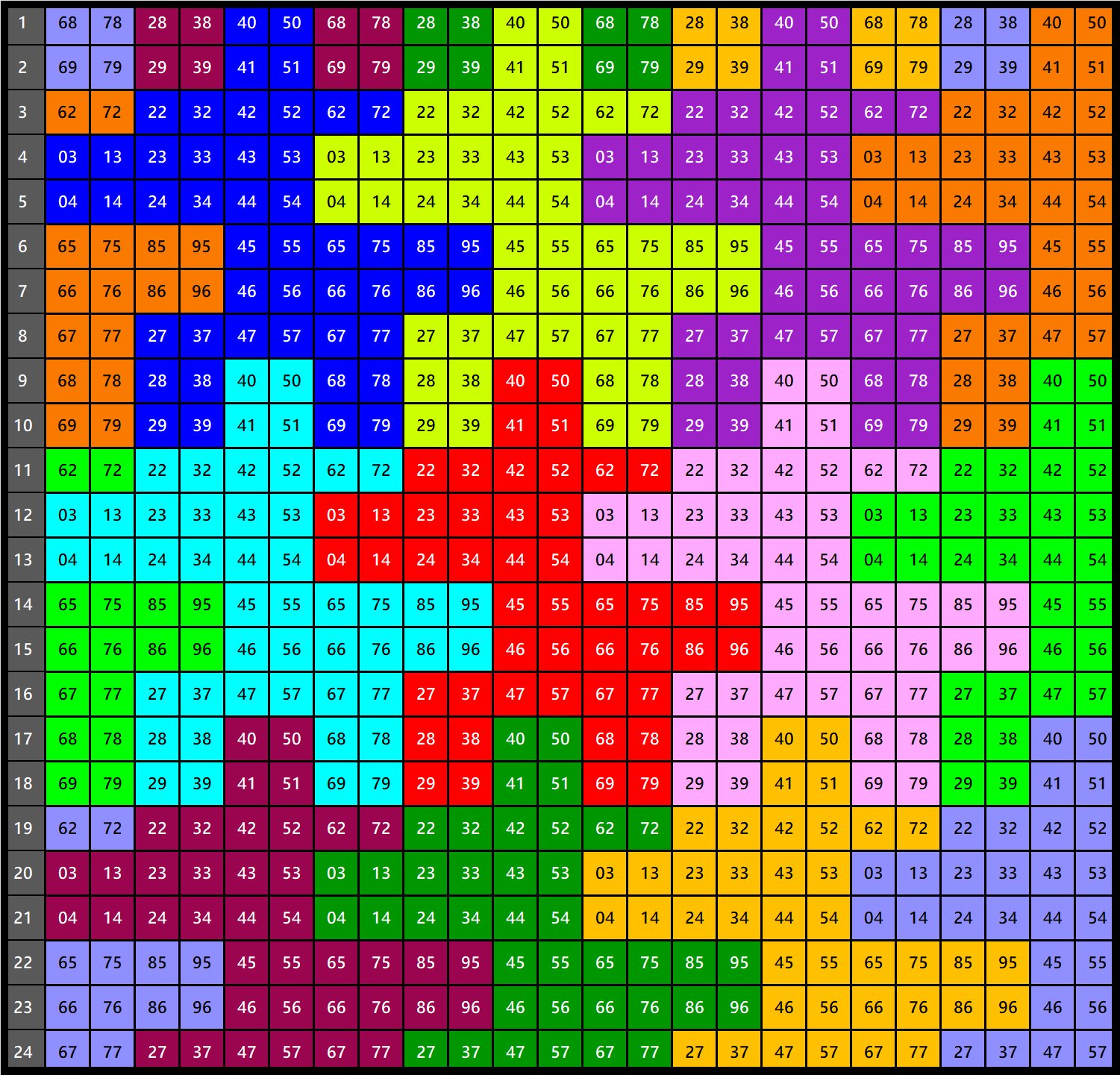 Solve Number 1562 tessellation 600 jigsaw puzzle online with 600 pieces