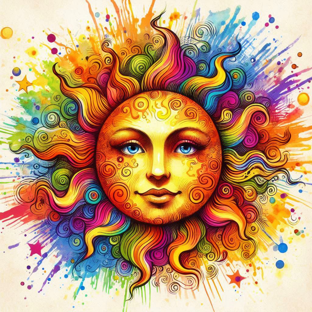 Solve Shelly the Sun jigsaw puzzle online with 64 pieces