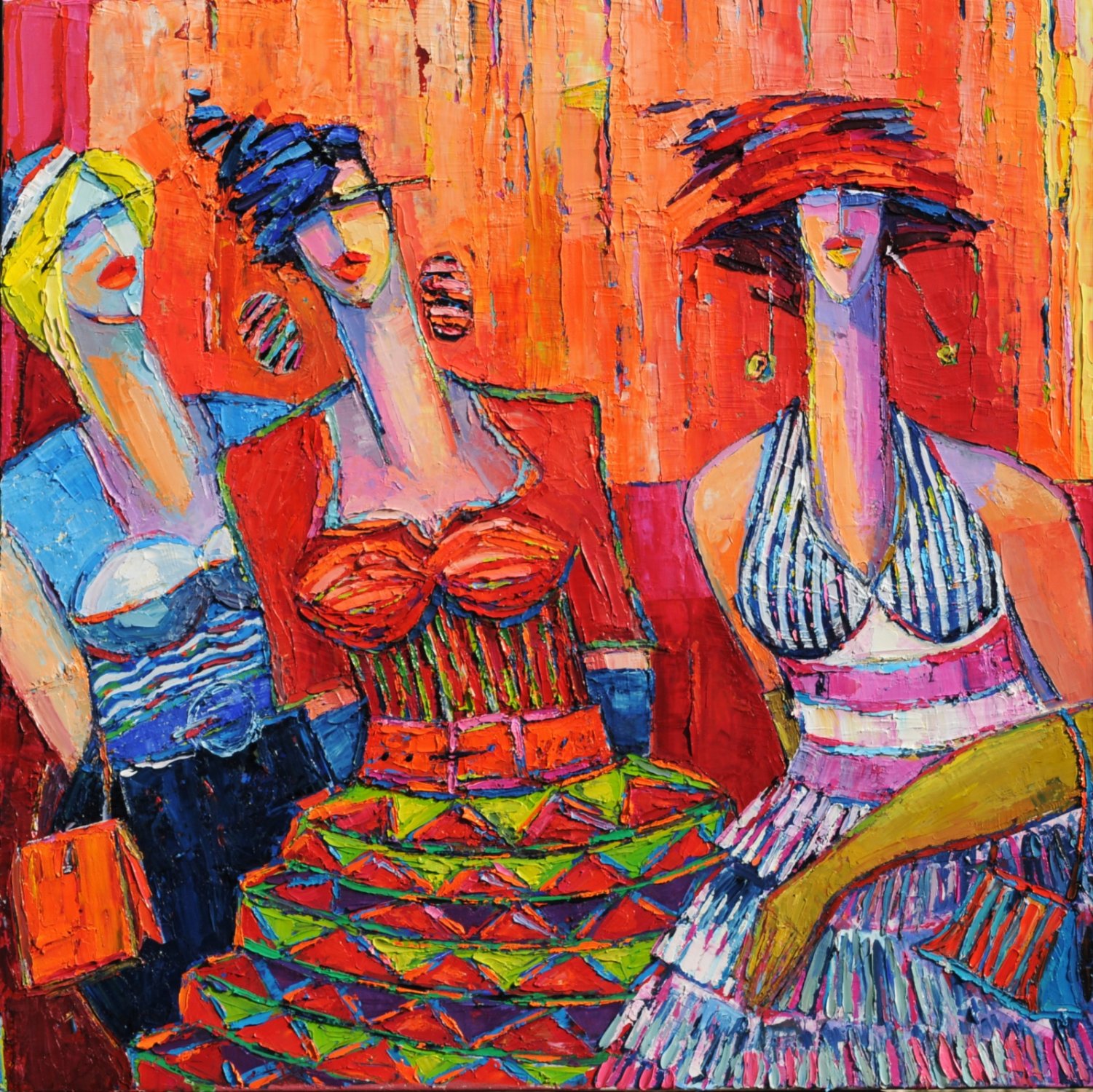 Solve Izabela Markowska Artwork - 'Your turn next!' jigsaw puzzle ...