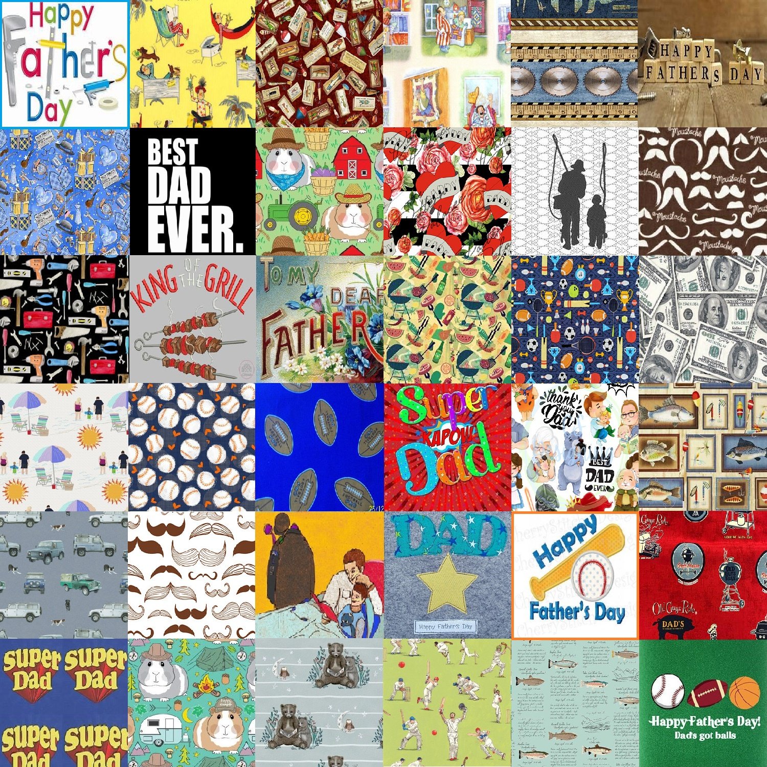 Solve Happy Father's Day jigsaw puzzle online with 100 pieces