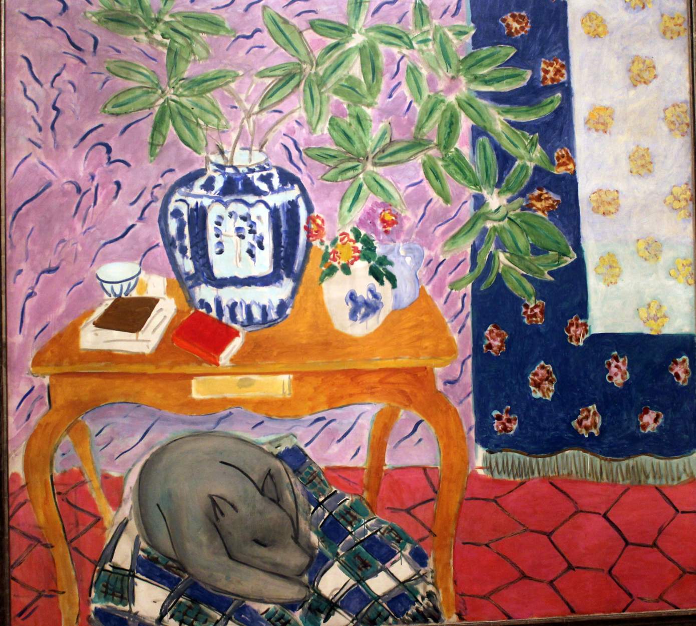 Solve Interior with Dog, by Henri Matisse, 1934, visit to Baltimore ...