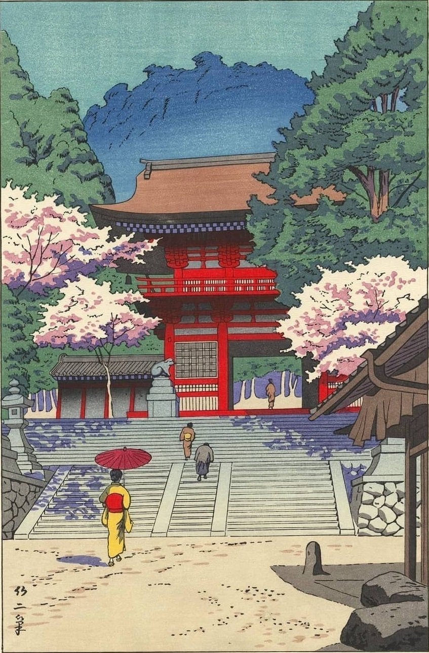 Solve Primavera nel tempio di Kurama - Giappone jigsaw puzzle online ...