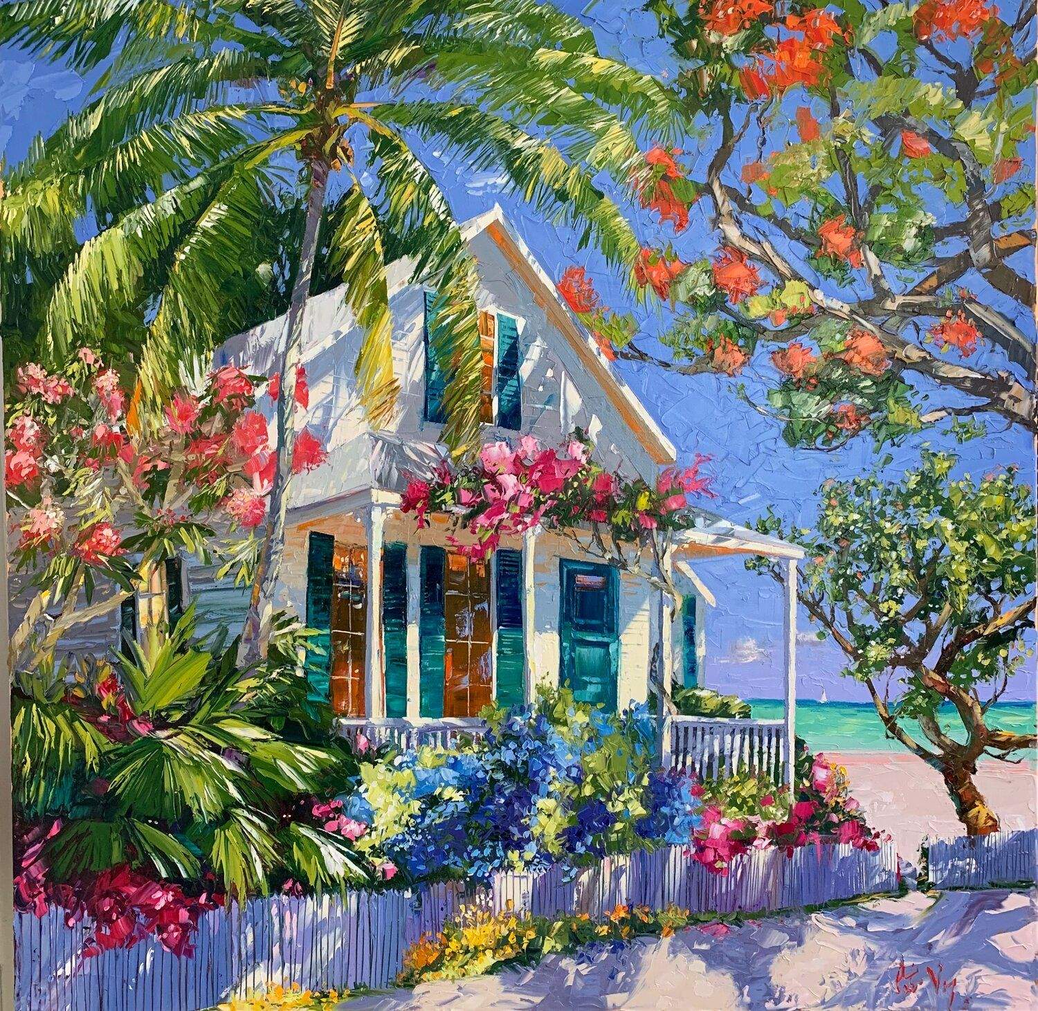 Solve key west diary jigsaw puzzle online with 144 pieces