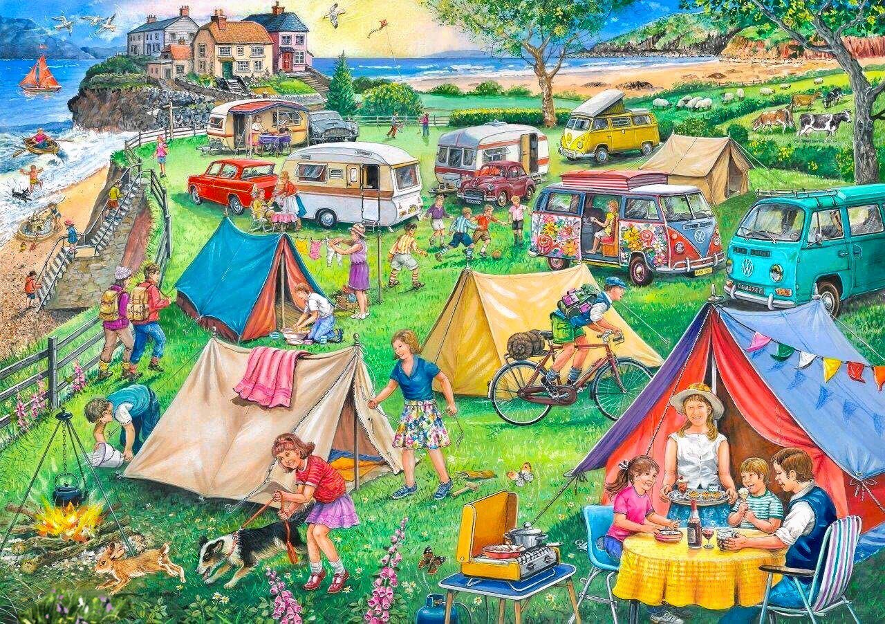 Solve Camping jigsaw puzzle online with 150 pieces