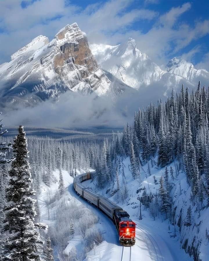 Solve Banff Alberta jigsaw puzzle online with 63 pieces