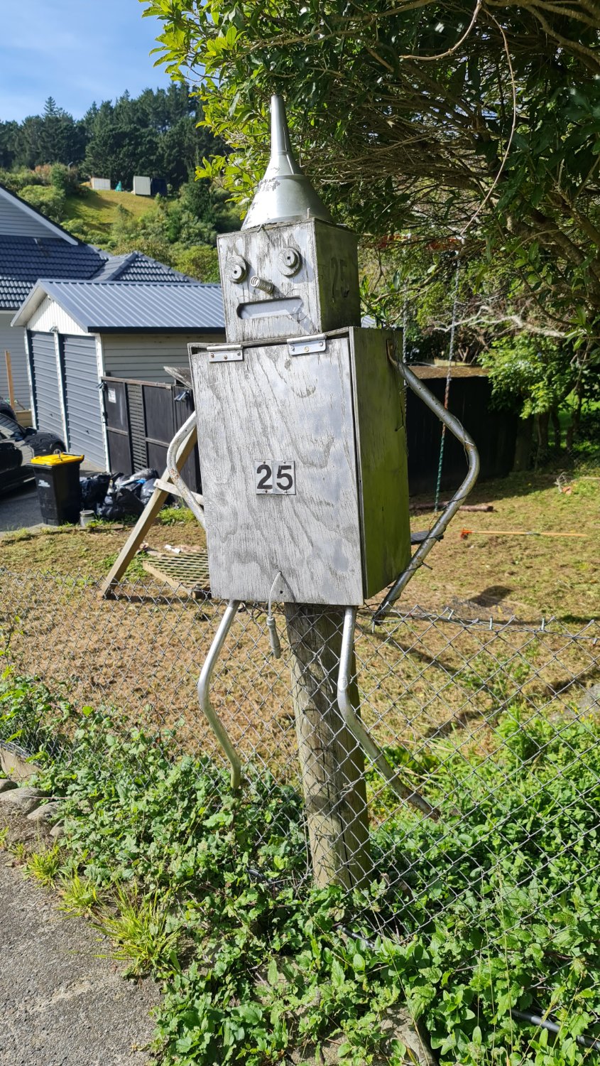 Solve Letterbox - No25. Funnel Head Mail jigsaw puzzle online with 66 ...