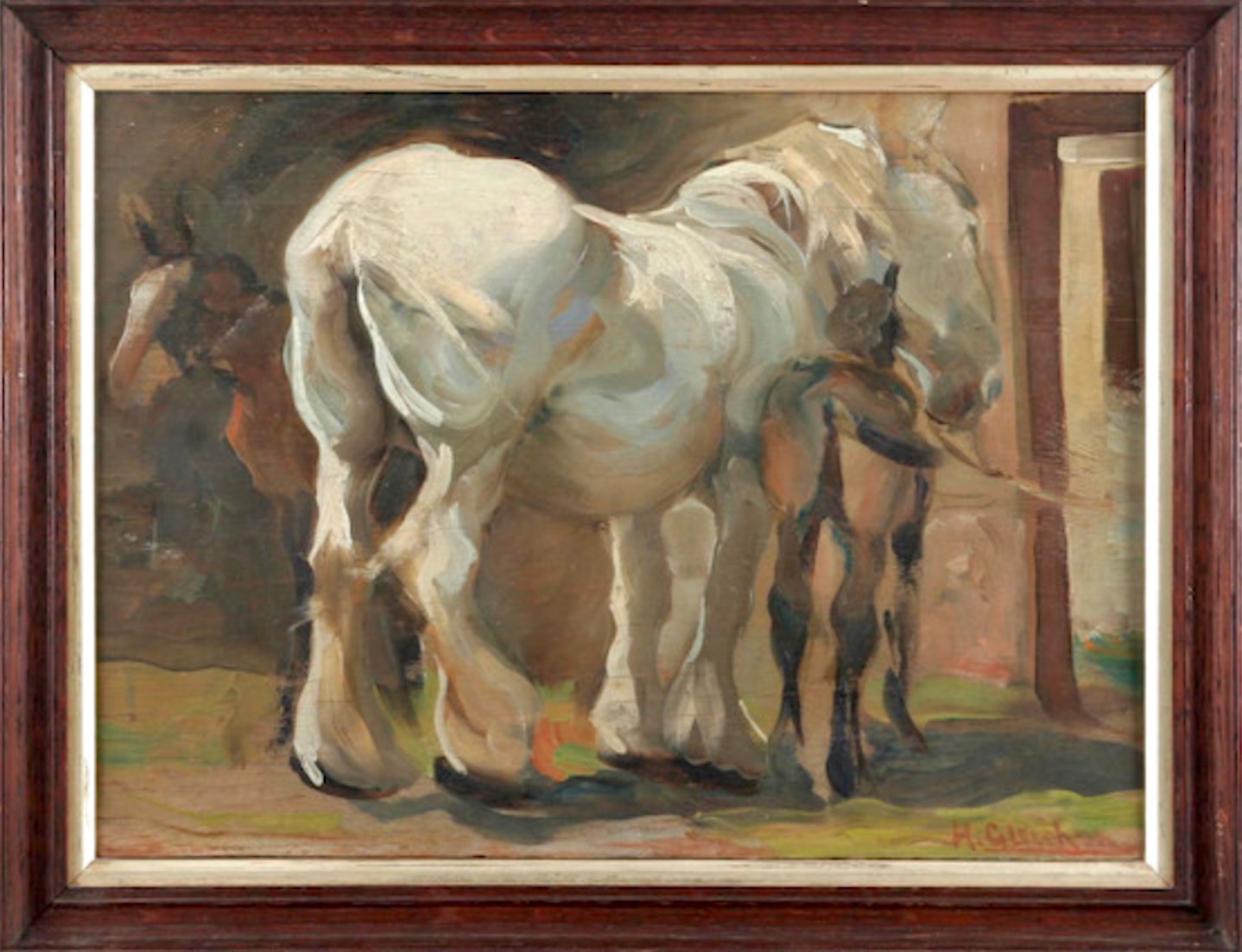 Solve Helena Lady Helena Gleichen (British, 1873-1947) Mother and twins ...