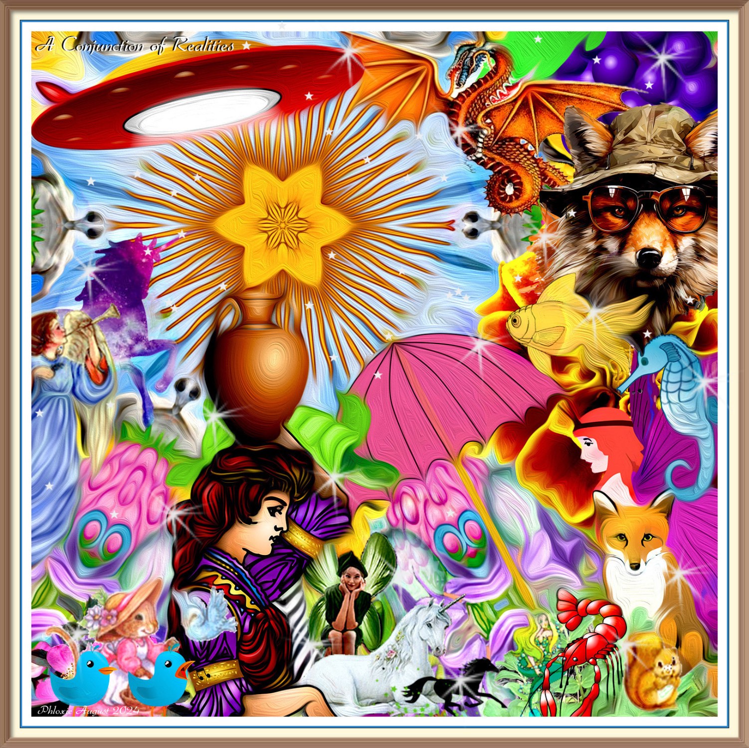 Solve A Conjunction of Realities jigsaw puzzle online with 600 pieces