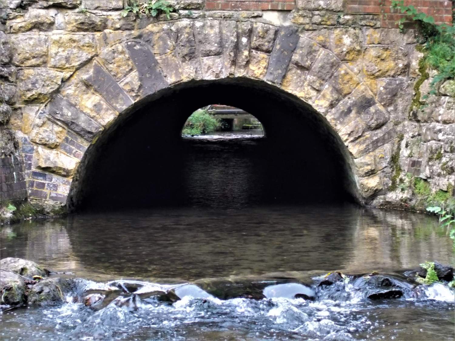 Jigsaw Puzzle | River culvert under the railway | 80 pieces | Jigidi