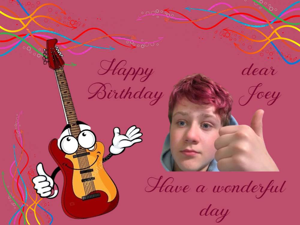 Solve Happy Birthday dear Joey. (wjl1015 Joe's grandson) jigsaw puzzle ...