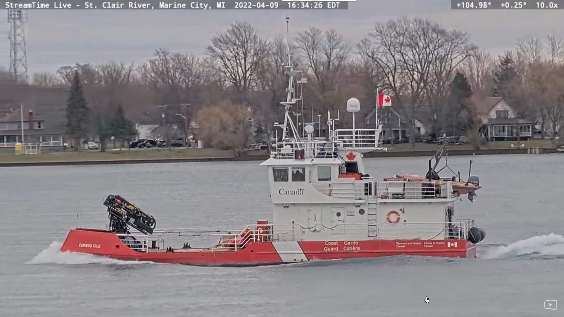 Solve CCGS Caribou Isle (CA) - Canadian Coast Guard Buoy Tender ...
