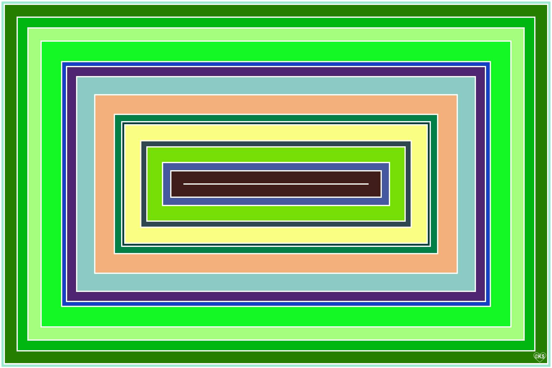 Solve Concentric Rectangles!! ~ H jigsaw puzzle online with 600 pieces