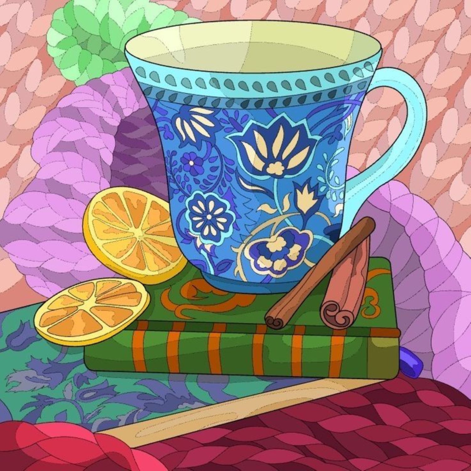 Solve Bold & Bright Colors Series jigsaw puzzle online with 306 pieces