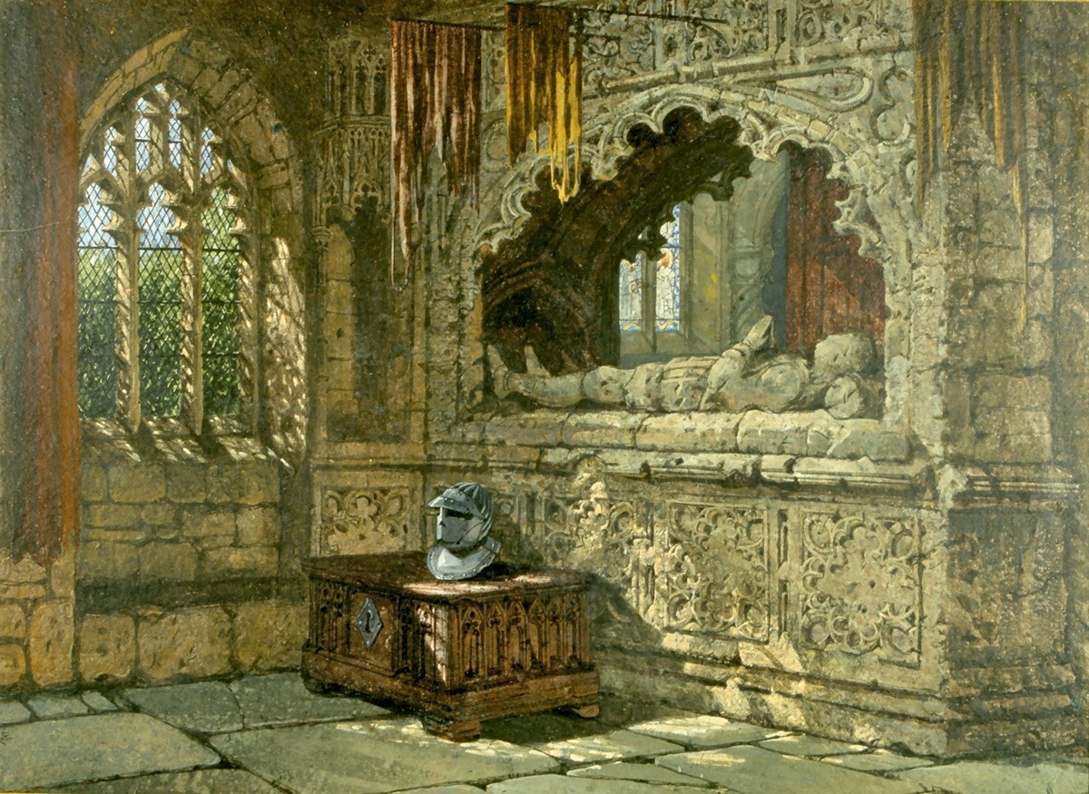 Solve Samuel A Rayner - Tomb in the Crypt of Arundel Castle jigsaw ...