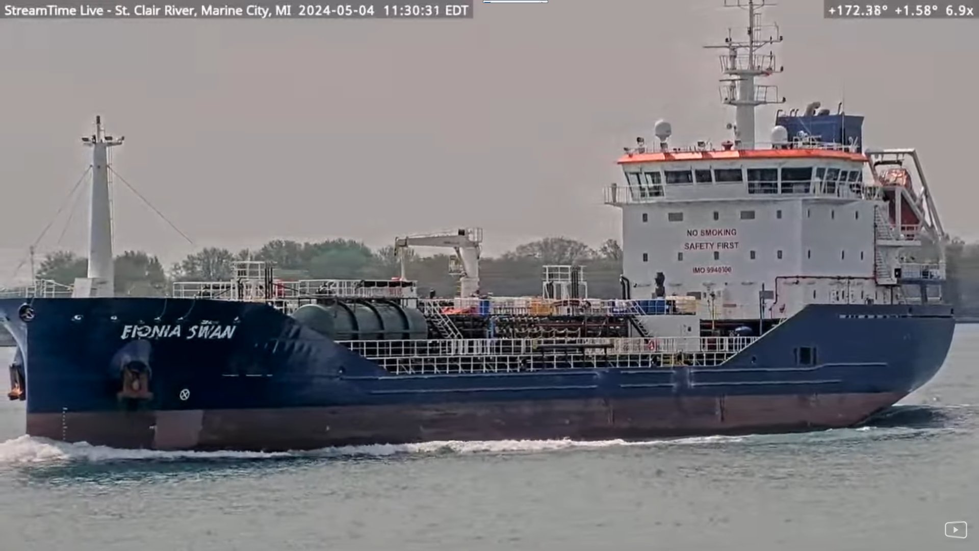 Solve Fionia Swan - Ocean-Going Tanker - Marine City, MI (2024-05-04 ...