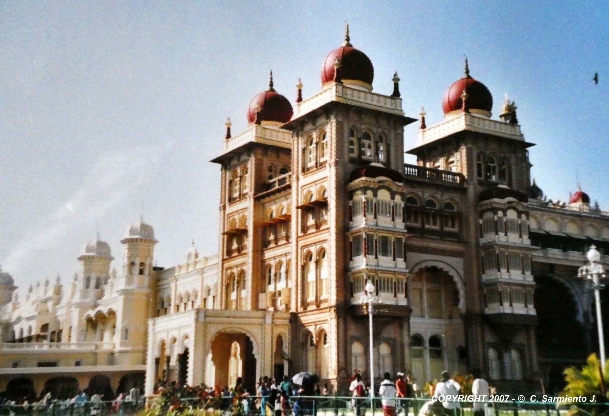 Solve INDIA (Southern) - Mysore - The Mysore Palace - Towers at SE ...