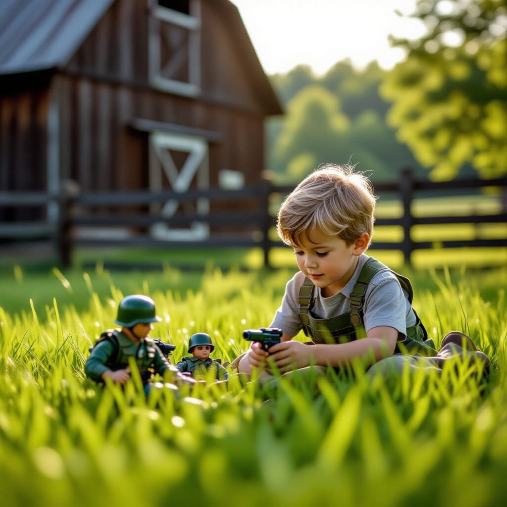 Solve GI Joe Play by Henry jigsaw puzzle online with 49 pieces