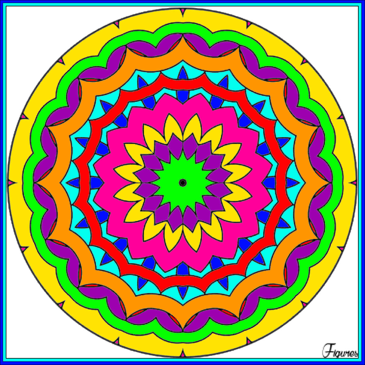 Jigsaw Puzzle | 169 pieces | Mandala 2 | Jigidi