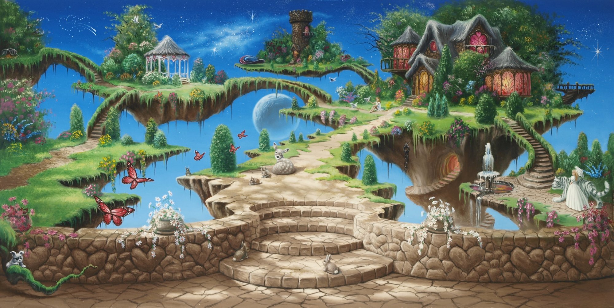 Solve Heaven jigsaw puzzle online with 406 pieces