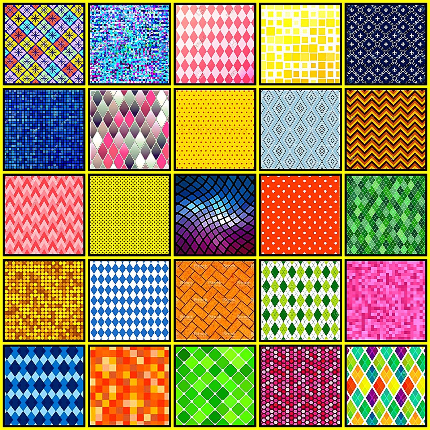 Solve Diamond Mosaic Challenge jigsaw puzzle online with 169 pieces