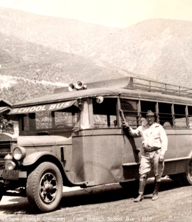 Solve Grandpa Jake's First School Bus jigsaw puzzle online with 20 pieces