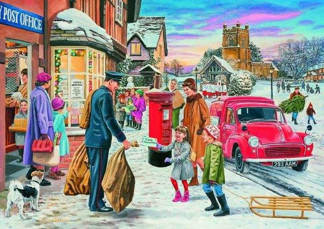 Solve ♫ PLEASE MR POSTMAN ♫ jigsaw puzzle online with 54 pieces