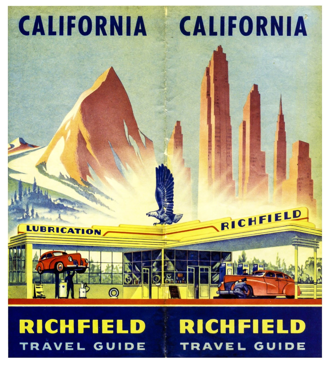 Solve Richfield Travel Guide - California jigsaw puzzle online with 195 ...