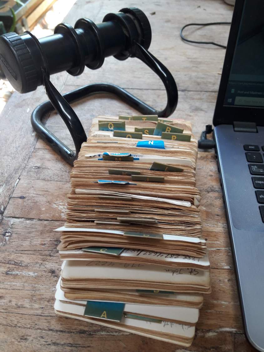 Solve Remember the Roll-a-Dex? I would have been lost without it ...