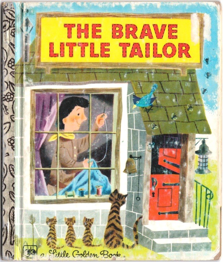 Solve Themes Vintage illustrations/pictures - The Brave Little Tailor ...