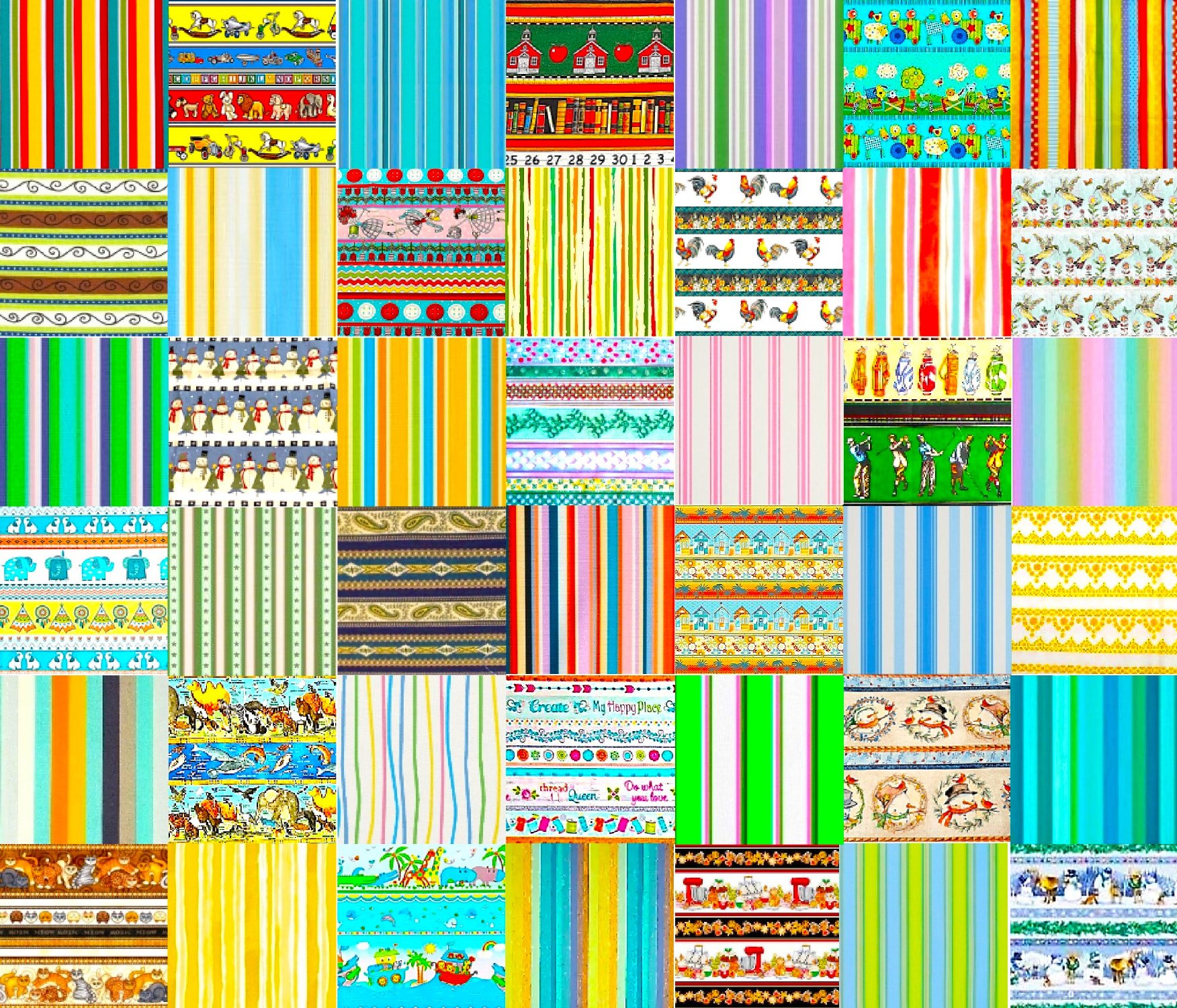 Solve PATCHWORK STRIPES 106 jigsaw puzzle online with 143 pieces