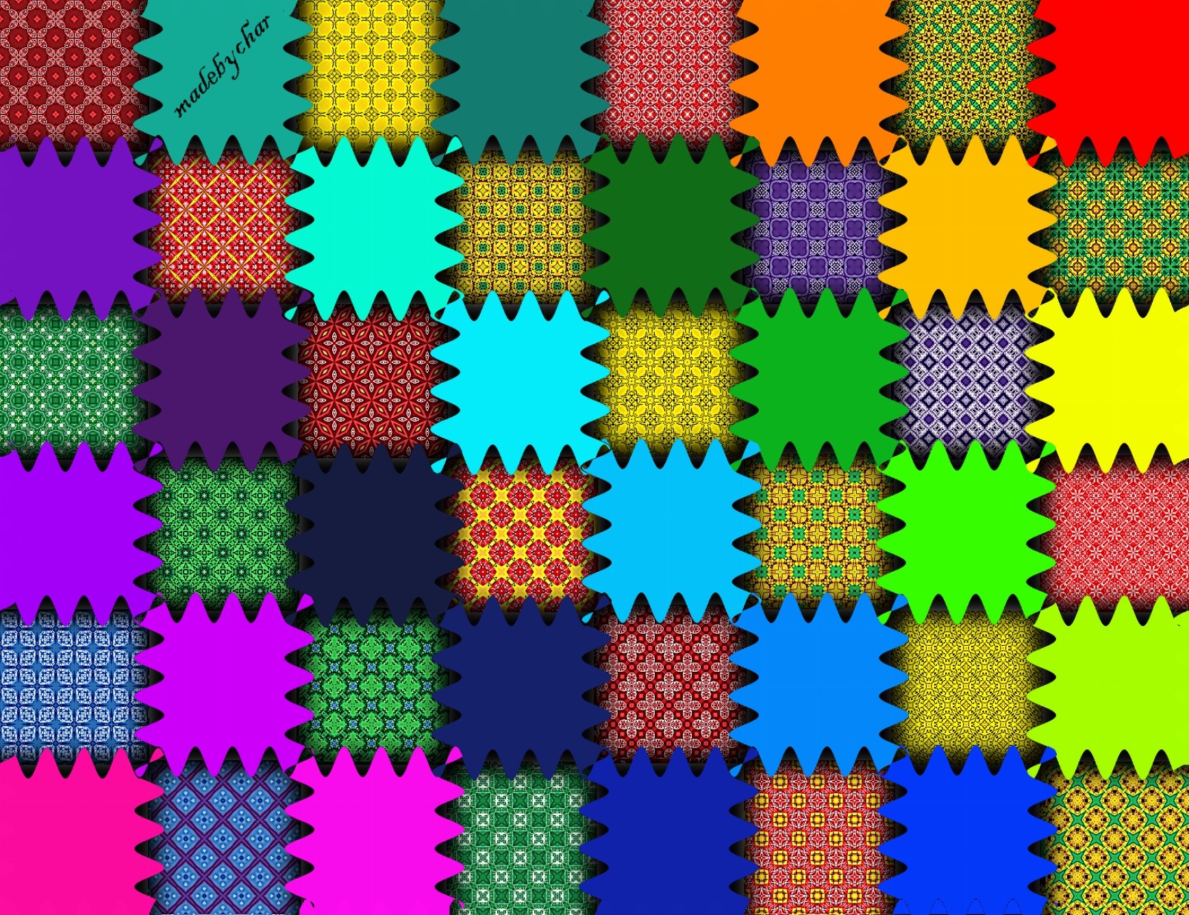 Solve Zig Zag edges... jigsaw puzzle online with 594 pieces