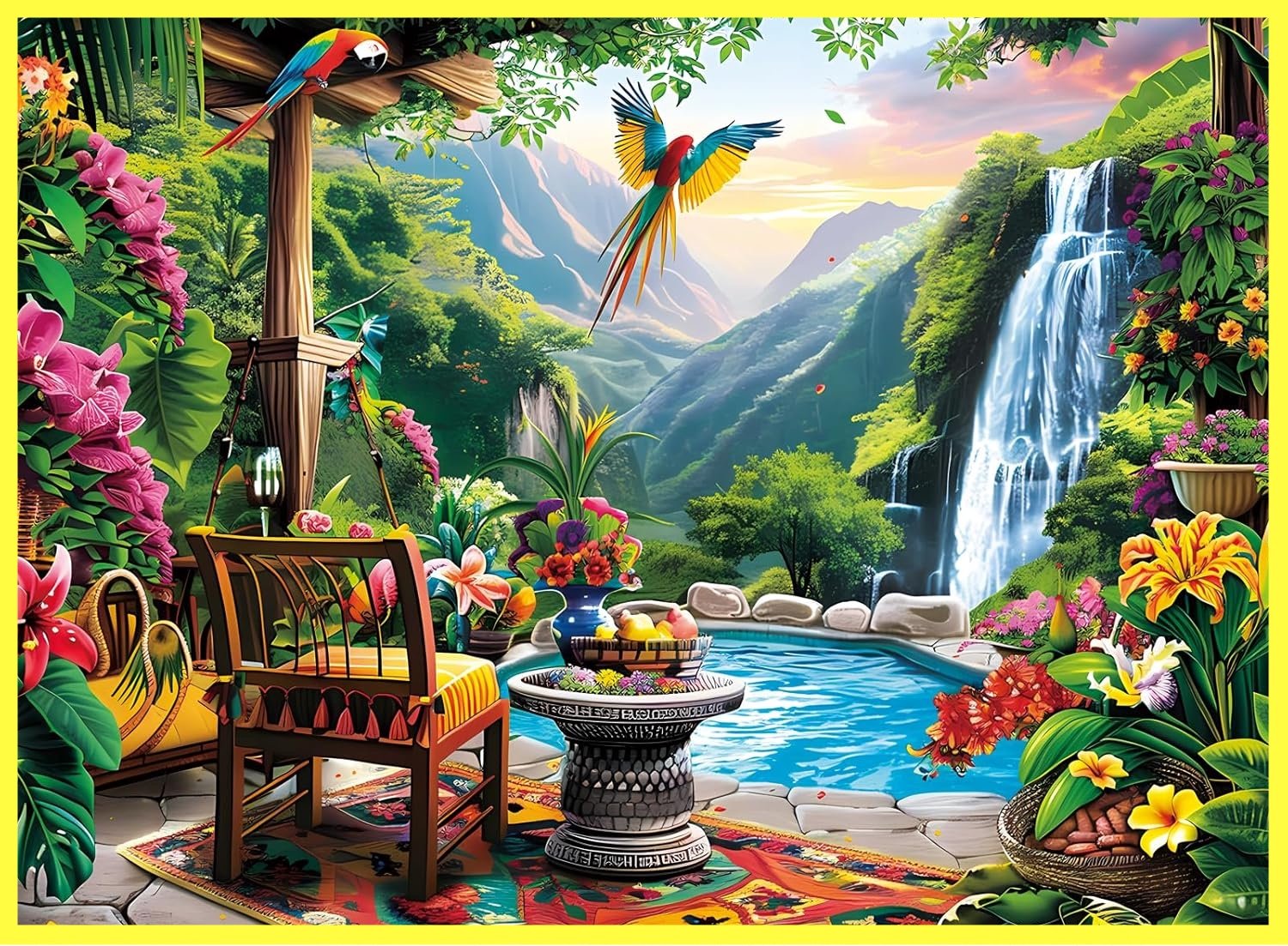 Solve Tropical Escape jigsaw puzzle online with 450 pieces