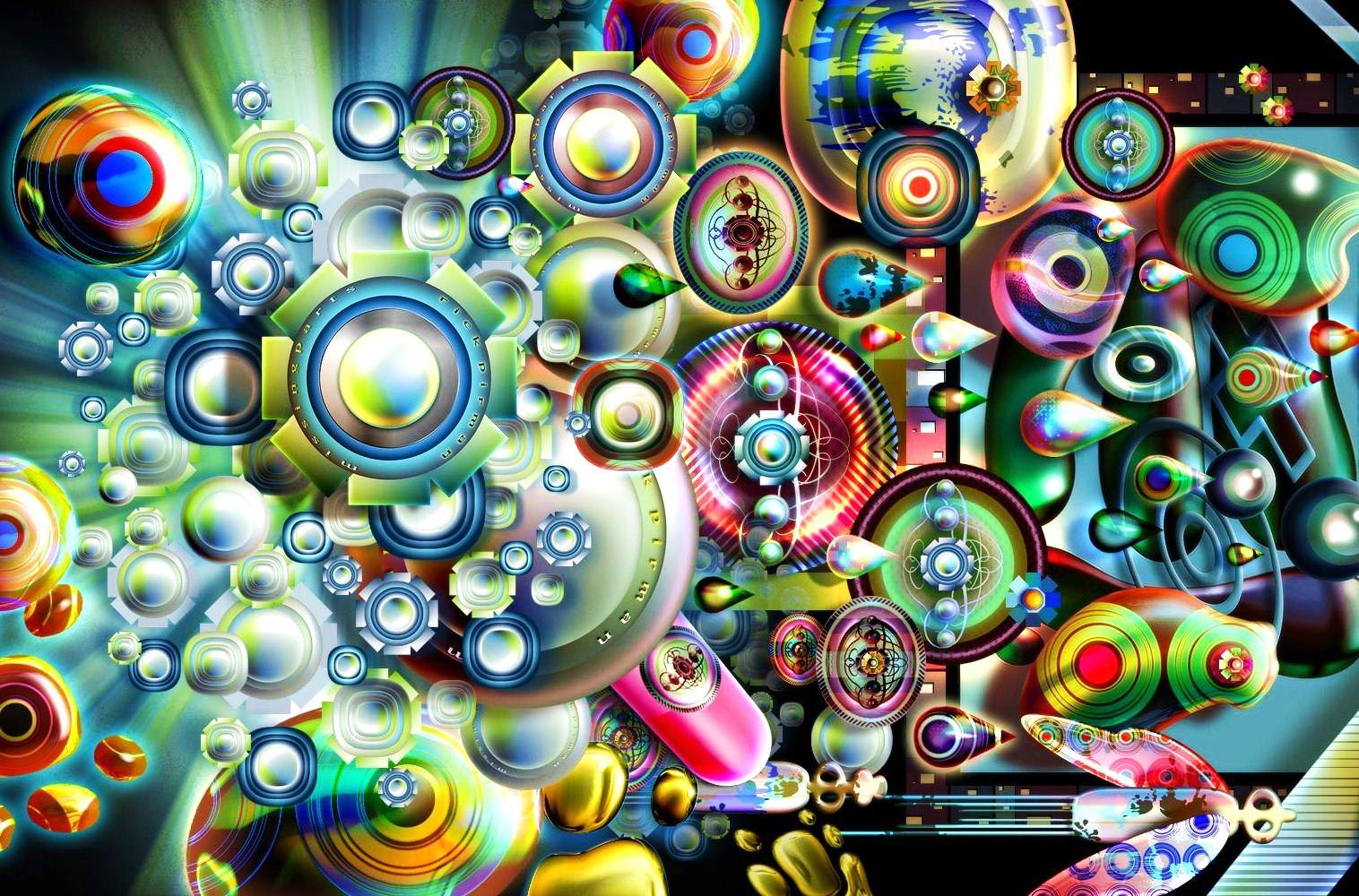 Solve Tech World jigsaw puzzle online with 425 pieces